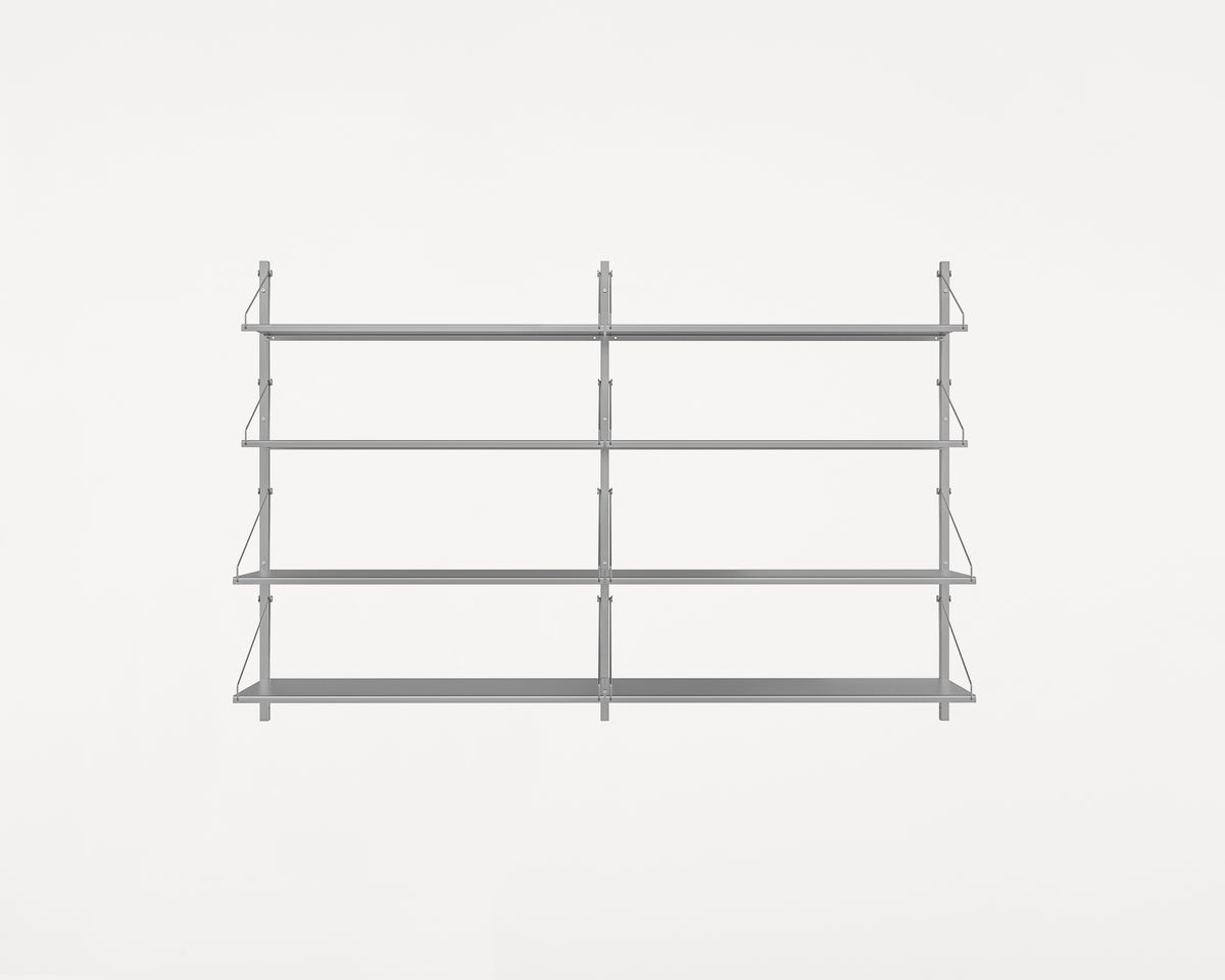 Stainless Steel Multi Shelf Library | FRAMA – Oski and Lottie